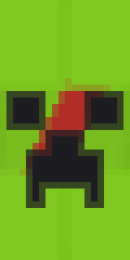 Cut Creeper C.C Minecraft Banner