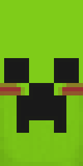 Blushing Creeper Minecraft Banner