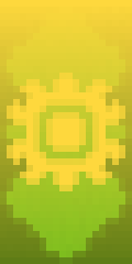 Sunflower Minecraft Banner