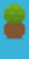 Bush Round Pot Minecraft Banner