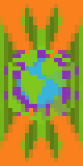 Cool Earth Banner Minecraft Banner