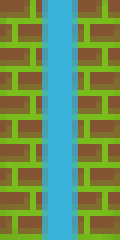 Farm and Water Minecraft Banner