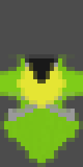 lime parrot Minecraft Banner