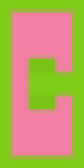 Letter C Minecraft Banner