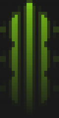 Lime Stripes Minecraft Banner