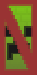 'No Creepers Allowed' Banner Minecraft Banner