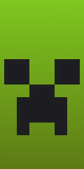 Creeper Minecraft Banner