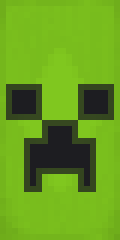 Creeper Minecraft Banner