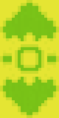 Lime Crystal Minecraft Banner