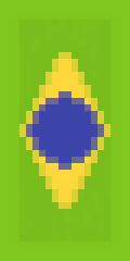 easy Brasil flag Minecraft Banner