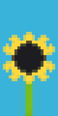 Black-eyed Susan Minecraft Banner