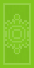 Cute Lime Banner Minecraft Banner