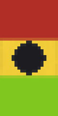 Ghana Banner Minecraft Banner