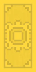 Yellow Banner Minecraft Banner