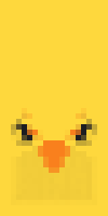 Yellow Bird Banner Minecraft Banner