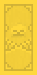 Yellow Banner Minecraft Banner
