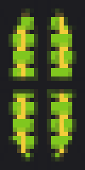 Lime terracotta Minecraft Banner