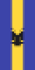 Flag of Barbados Minecraft Banner