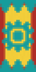 Aztec Minecraft Banner