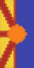 Arizona Flag Minecraft Banner