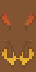 big nose tiki mask Minecraft Banner