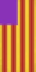Mallorca flag Minecraft Banner