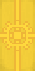 Elaborate Golden Shield Minecraft Banner