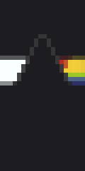 Dark Side of The Moon Album Cover Minecraft Banner