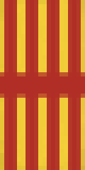 England: Northumberland Minecraft Banner