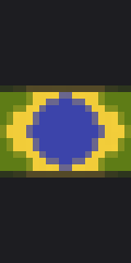 Flag of Brazil Minecraft Banner