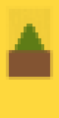 Potted Cactus banner Minecraft Banner