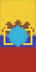 Nation: Ecuador Ceremonial Banner Minecraft Banner