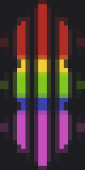 Dark Rainbow Minecraft Banner Minecraft Banner