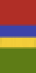 Non-binary Flag (portrait) Minecraft Banner