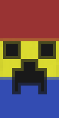 Romanian Creeper Flag Minecraft Banner