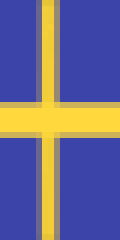 Sweden flag Banner Minecraft Banner