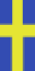 Swedish Flag Minecraft Banner