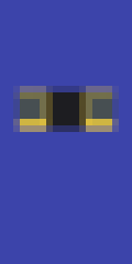 Dark Blue Bird Minecraft Banner
