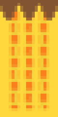 Waffle with syrup Minecraft Banner