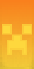 Yellow orange fade Minecraft Banner