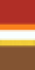 White Border Butch Flag Minecraft Banner