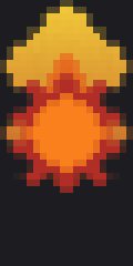 FireBall/ Lantern Minecraft Banner