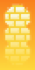 Yellow light Minecraft Banner