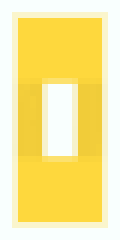 Yellow O Minecraft Banner