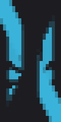 Twin Claw Right Light Blue Minecraft Banner