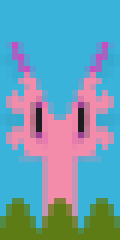 Axolotl (Tried my best) Minecraft Banner