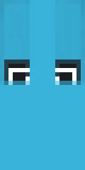 Light blue shield face Minecraft Banner
