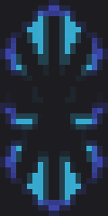 Blue and dark banner Minecraft Banner