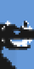 Dragon head Minecraft Banner