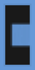 Blue Letter B Minecraft Banner